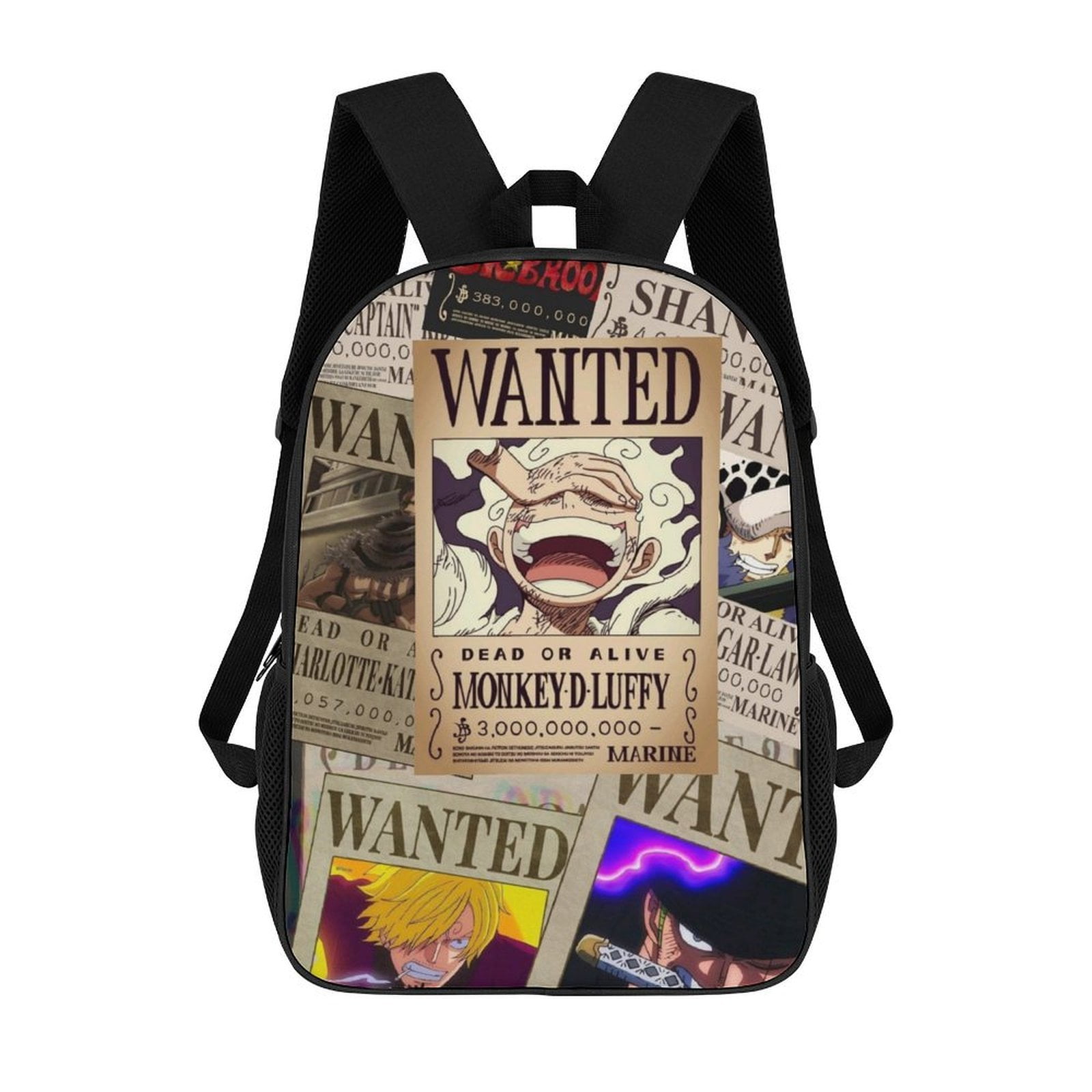 Backpack for One Piece The Best Anime Bookbag Durable Student Teenager ...