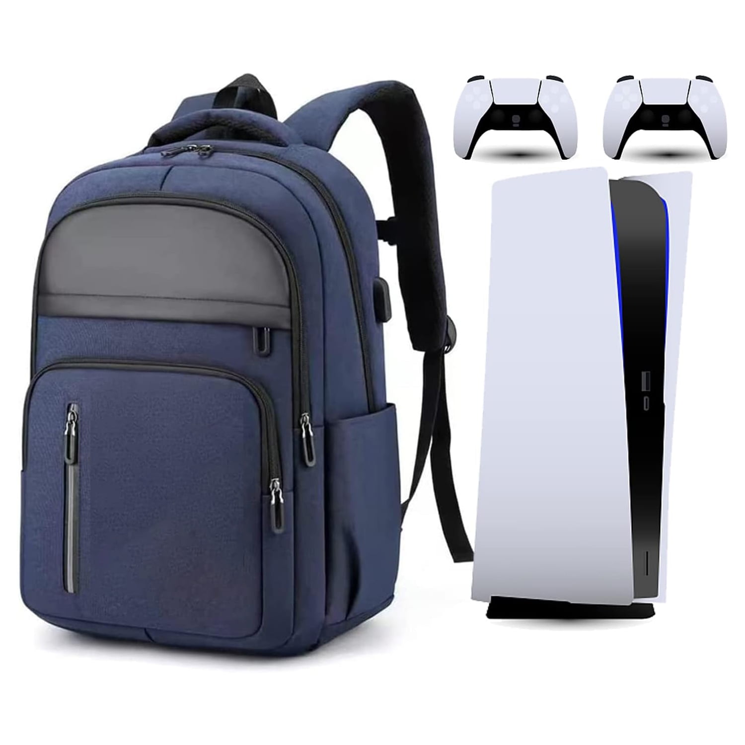 Backpack for PS5 Console, Travel Bag for Game Controllers and Gaming ...