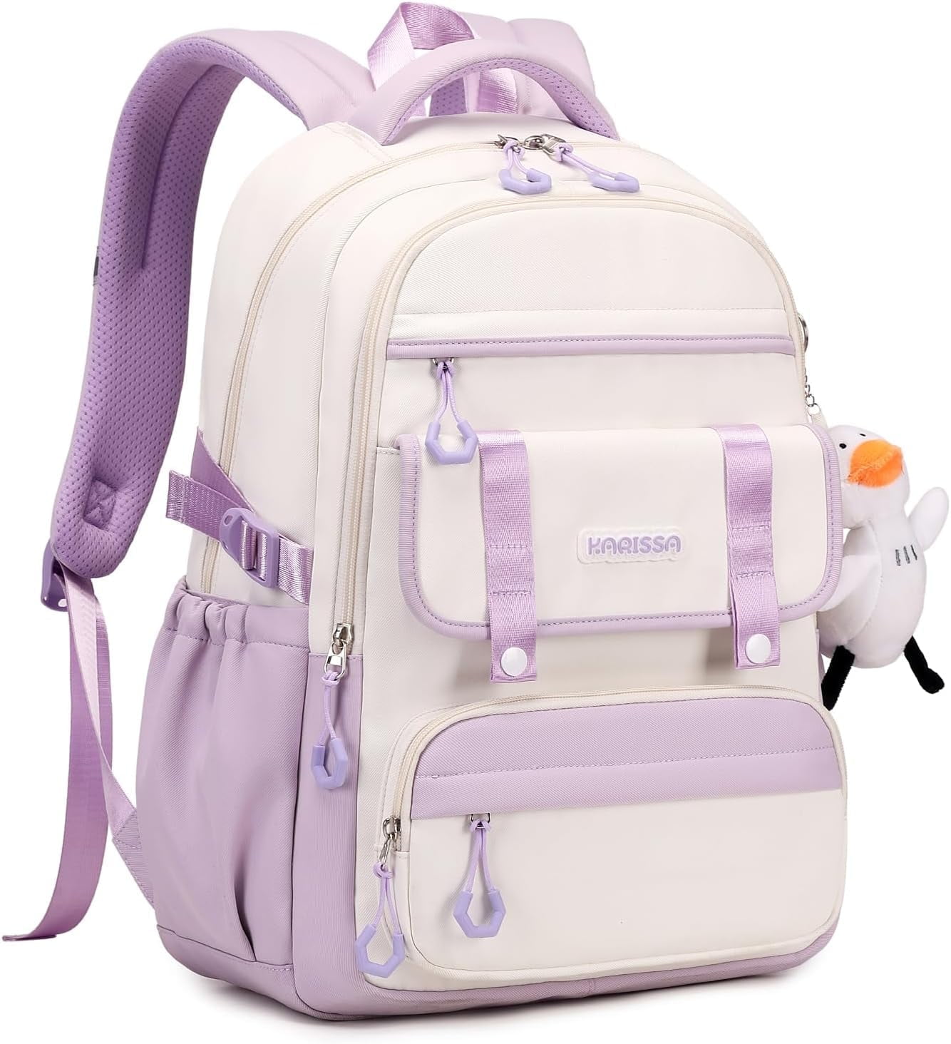Backpack for School Fashion Bookbag 15.6 inch Laptop Daypack for Work ...