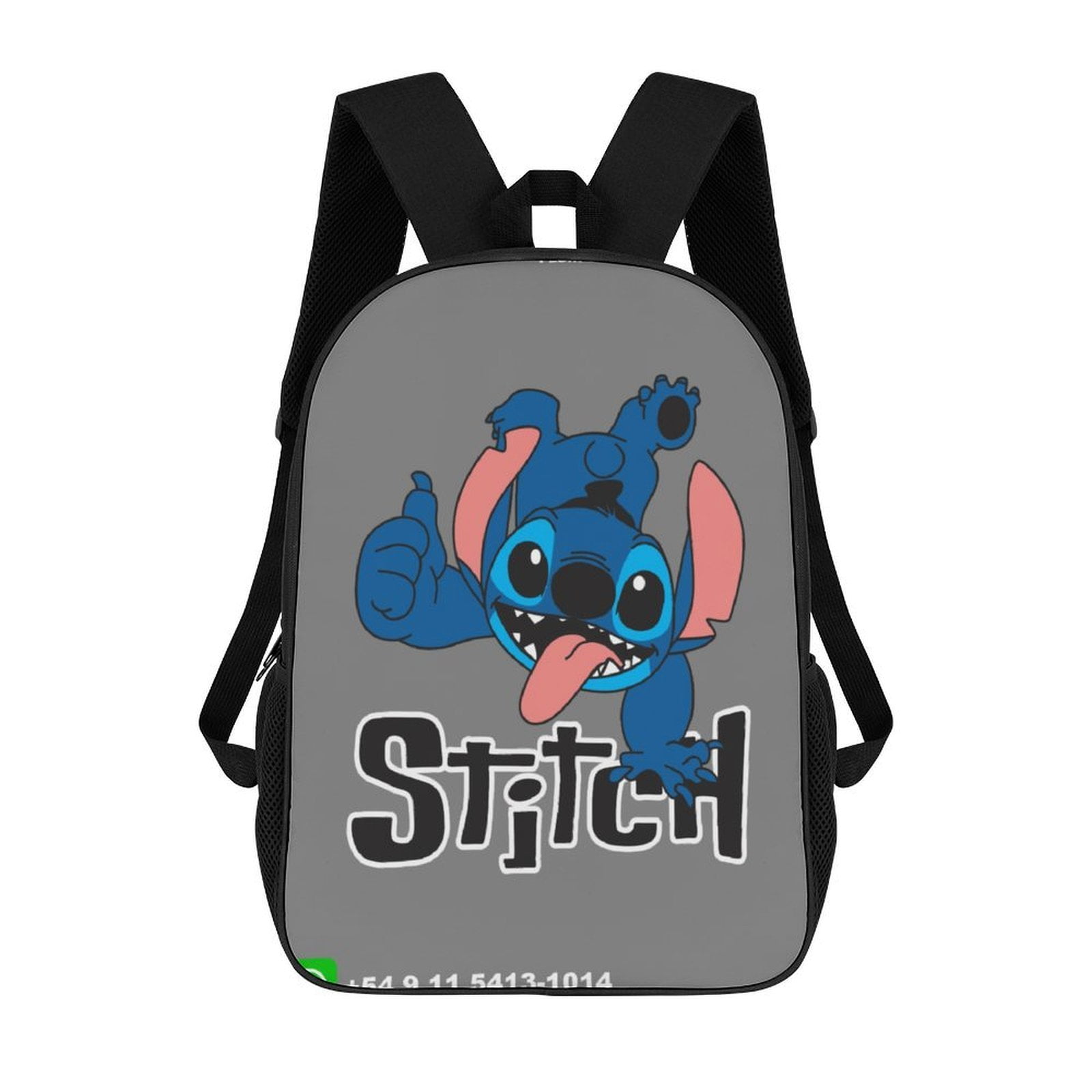 Backpack for Stitch Thumbs Up Design Bookbag Durable Student Teenager ...