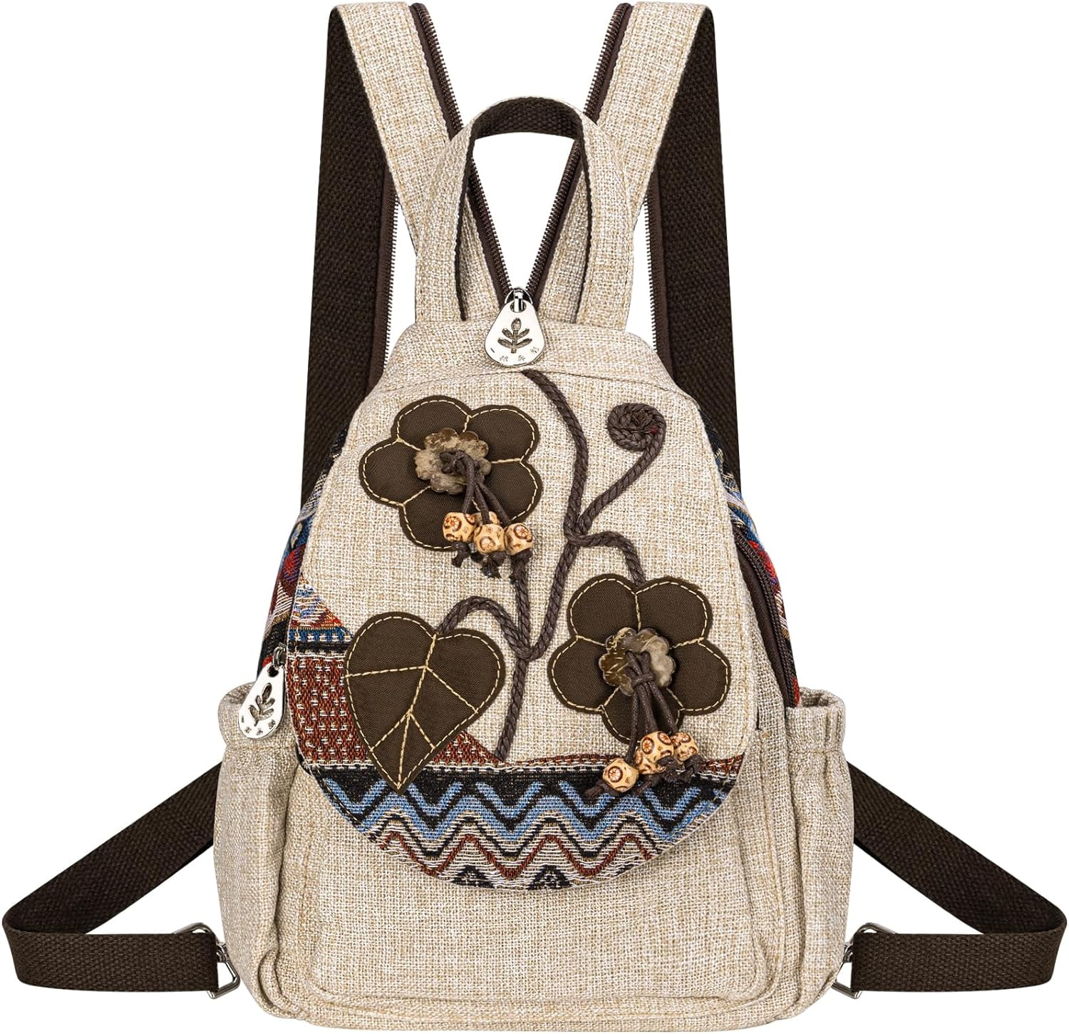 Backpack for Women, Boho Crossbody Sling Bags for Women with Cute Hand ...