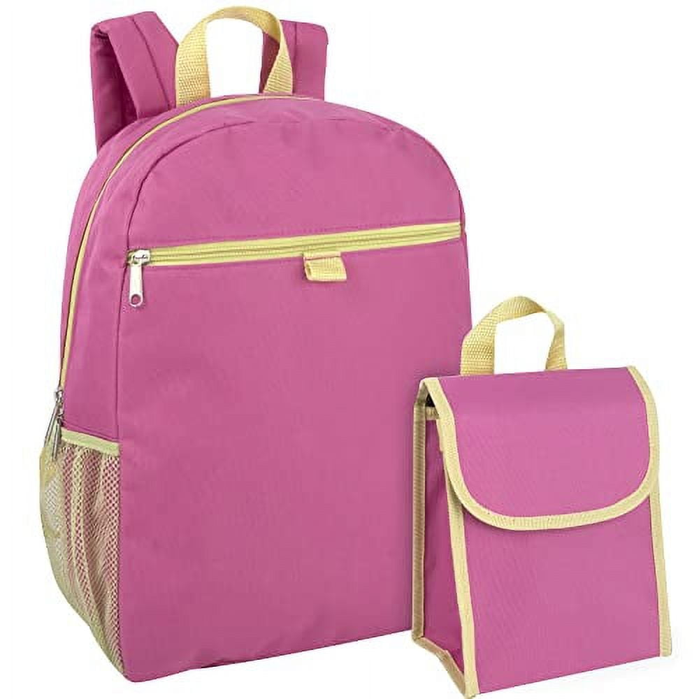 Backpack with Lunch Bag for Girls Elementary School, Middle School ...
