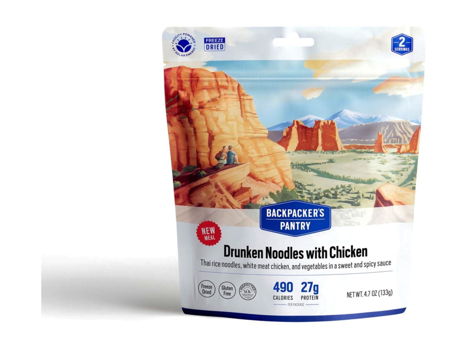 Backpacker's Pantry Drunken Noodles w/ Chicken Dehydrated Food, 490 Cal ...