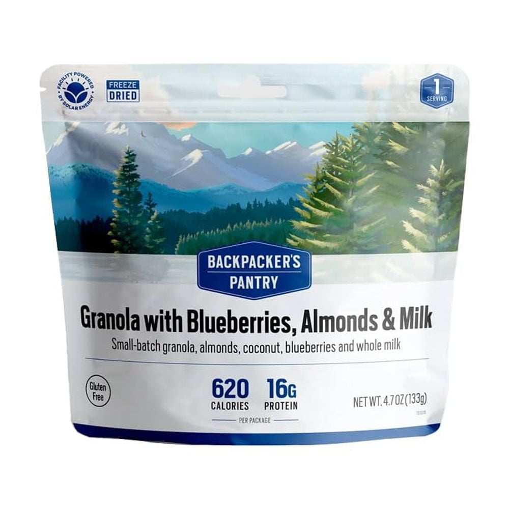 Backpacker's Pantry Granola with Blueberries Almonds & H2FSDMilk ...