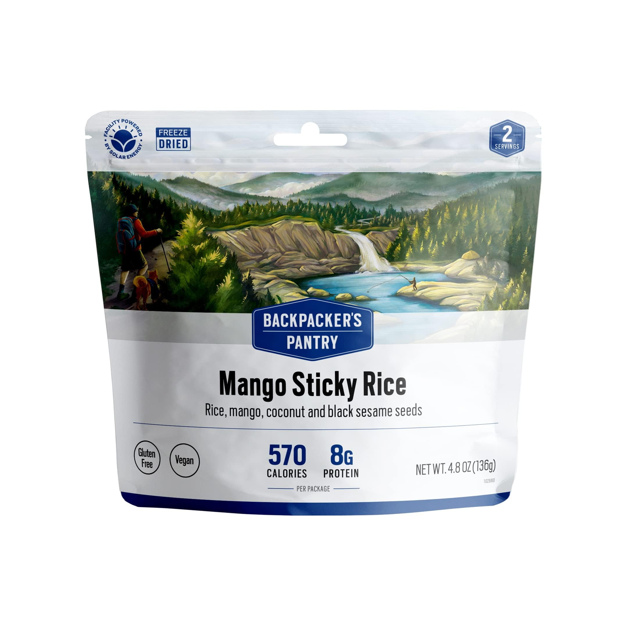 Backpacker's Pantry Mango Sticky Rice - Freeze H2FSDDried Backpacking ...