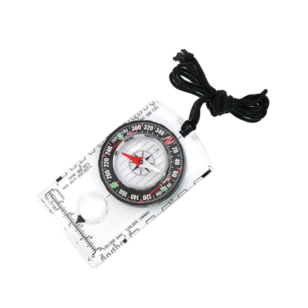 Backpacking Baseplate Map Compasses with Scale Orienteering Base Plate ...