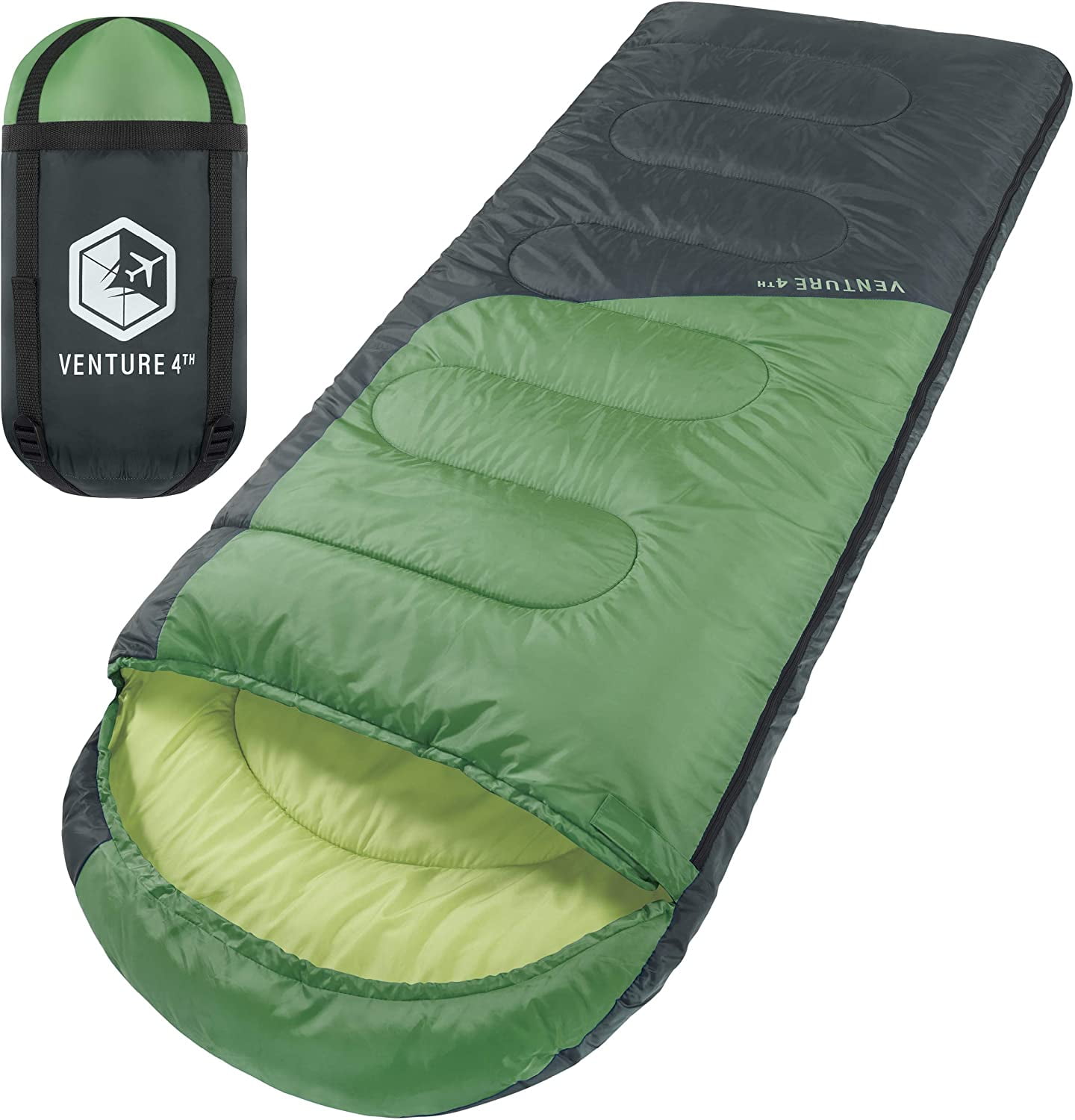Backpacking Sleeping Bag – XXL, Double and Single Sizes - Lightweight ...