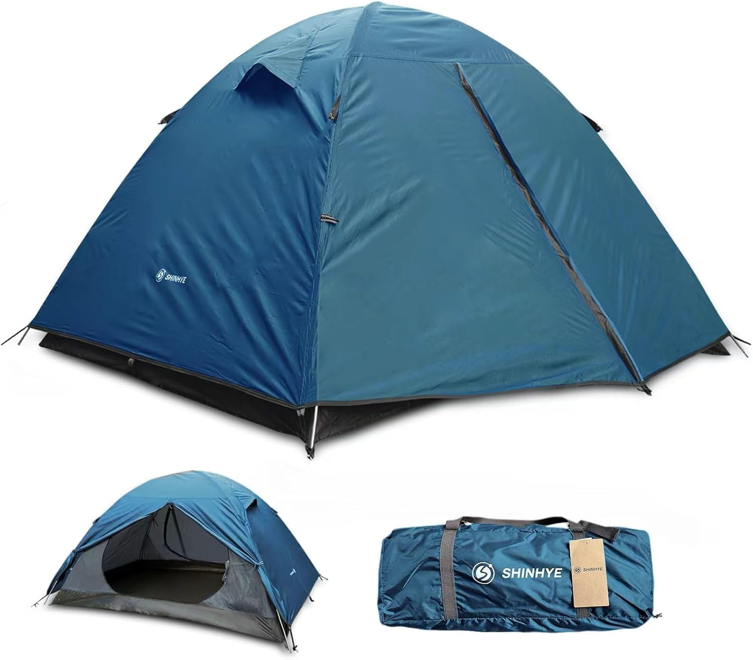 Backpacking Tent for Camping 2/3/4 Person Hiking Ultralight Tent for ...