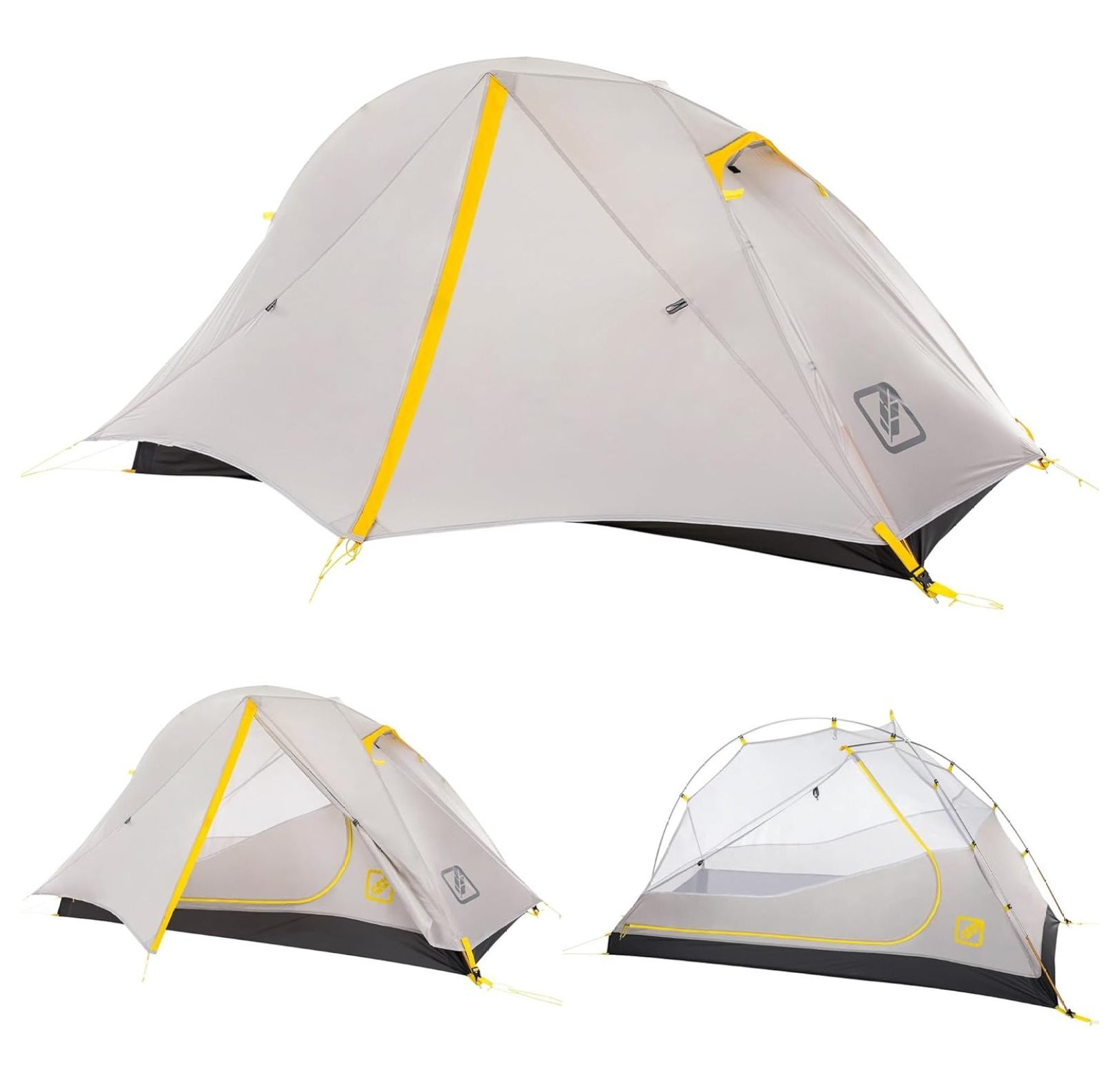 Backpacking Tent Lightweight for 3-Season Outdoor Camping, Hiking, and ...