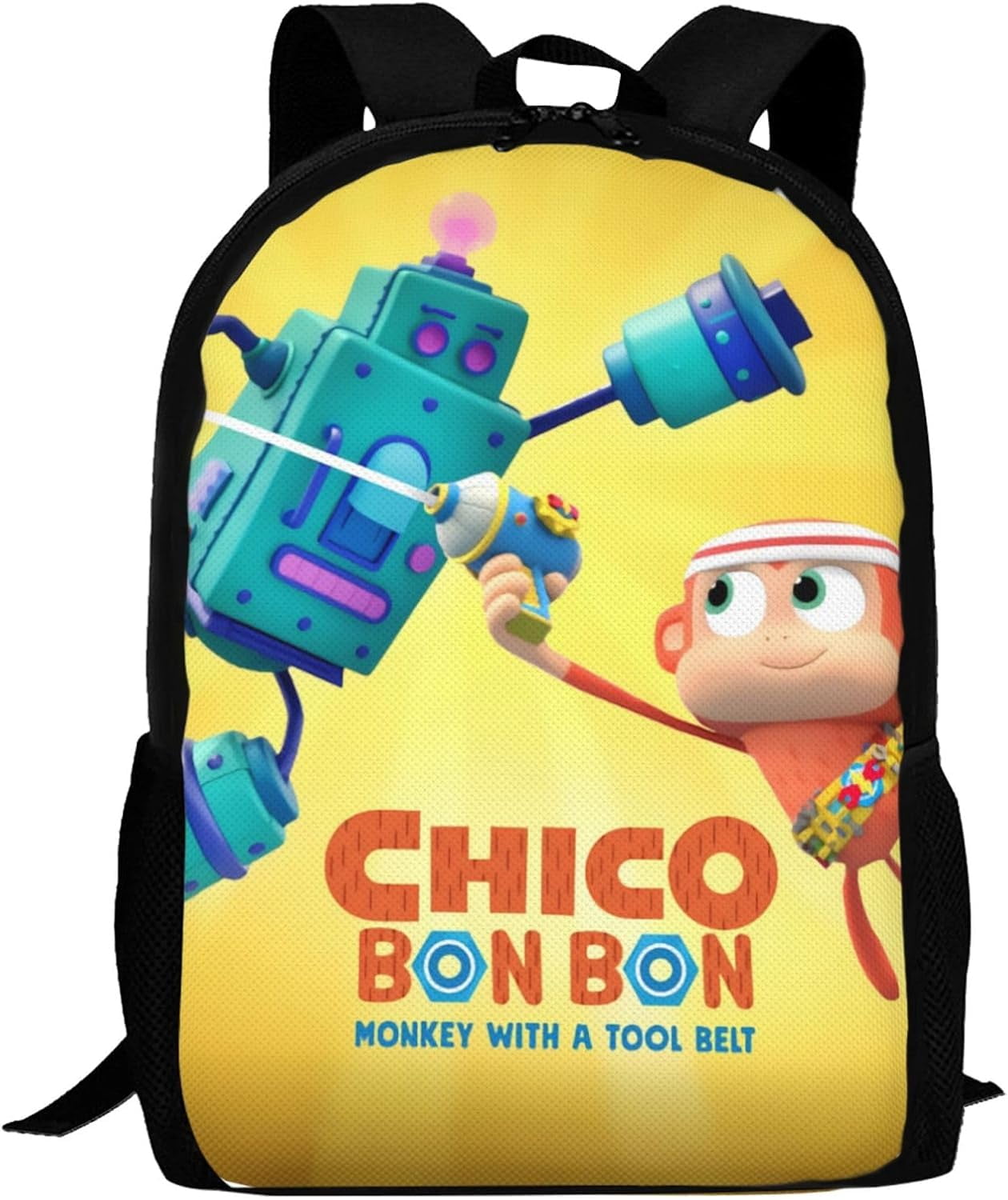 Backpacks Chico Anime Bon Bon Adjustable Laptop Backpack Double ...