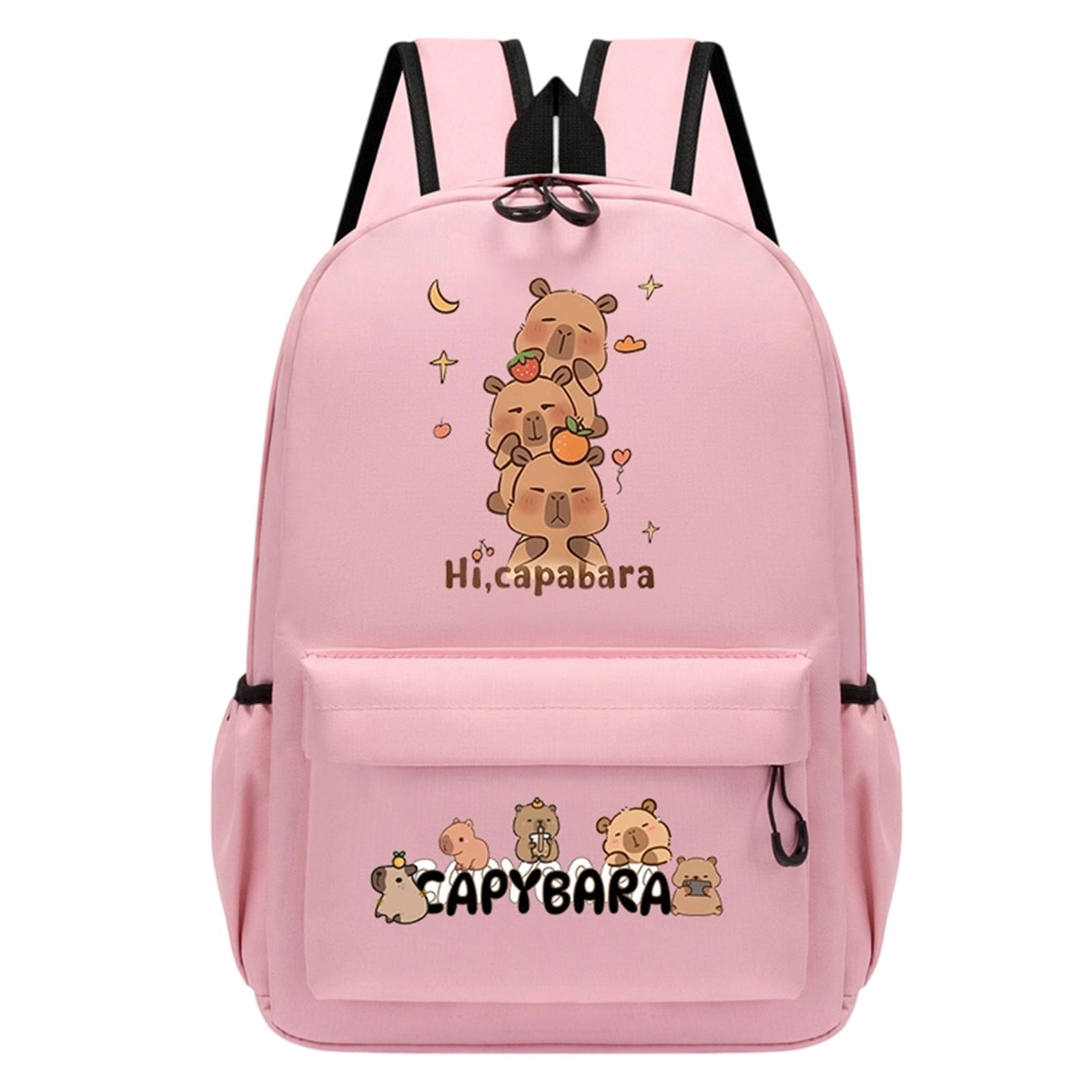 Backpacks Cute Capybara Children'sBackpack Stylish School Bag for Kids ...