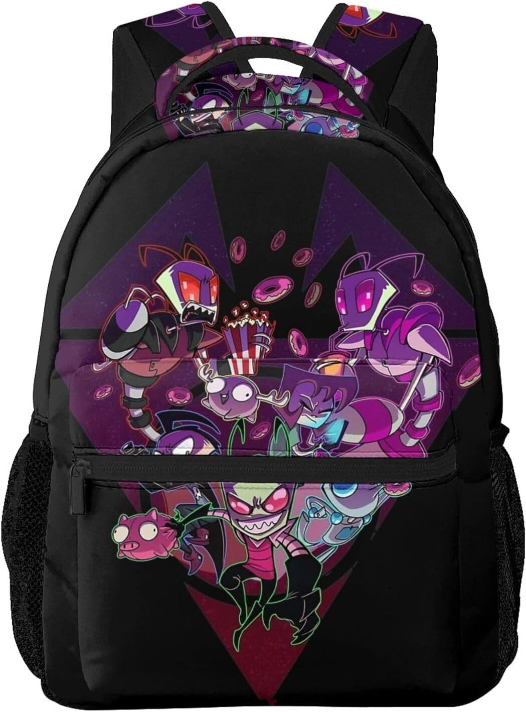 Backpacks Invader Zim Adjustable Laptop Backpack Double Shoulder Bag ...