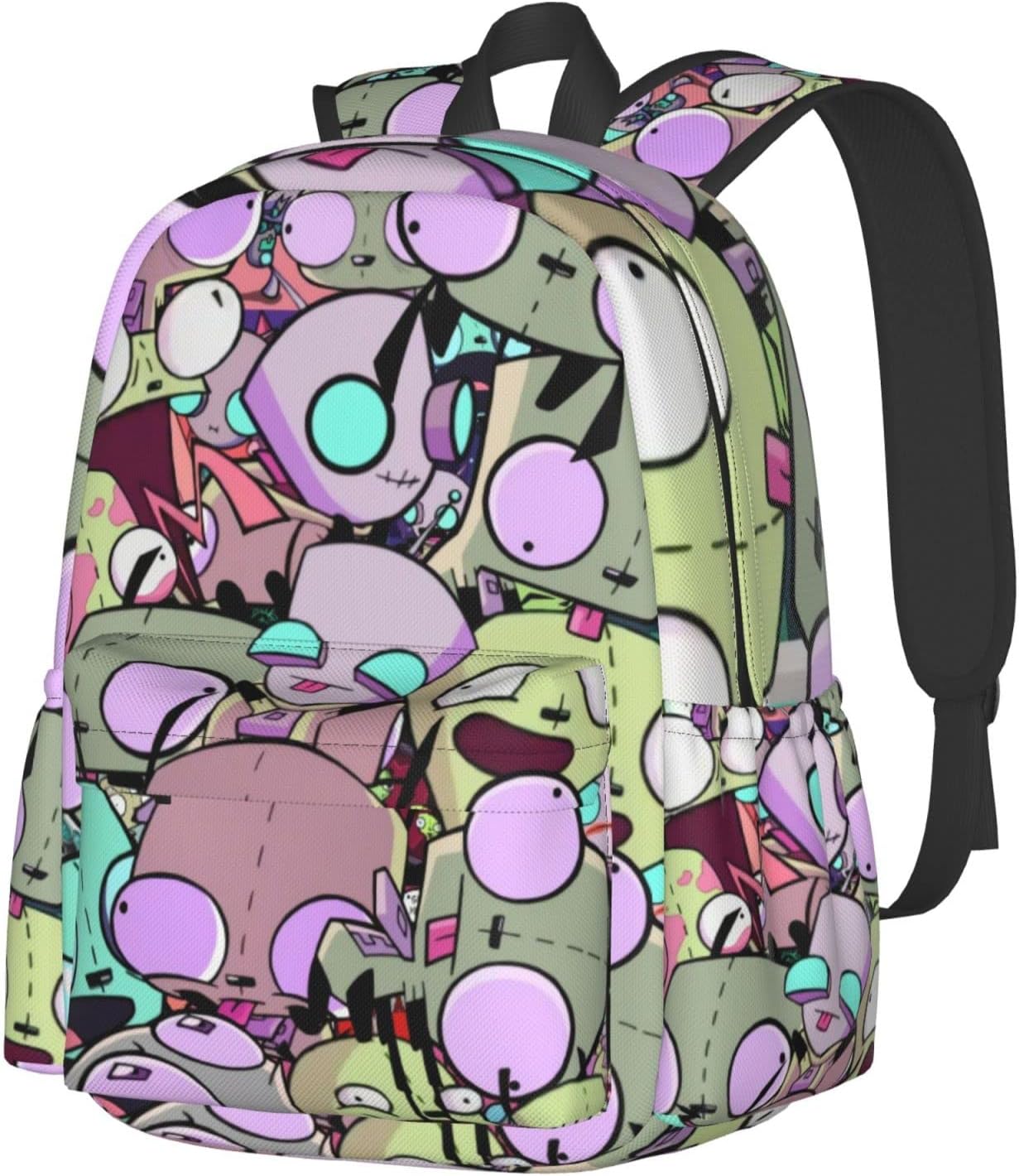 Backpacks Invader Zim Adjustable Laptop Backpack Double Shoulder Bag ...