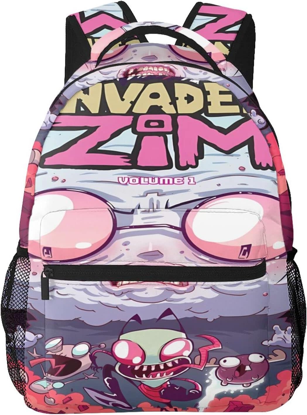 Backpacks Invader Zim Adjustable Laptop Backpack Double Shoulder Bag ...