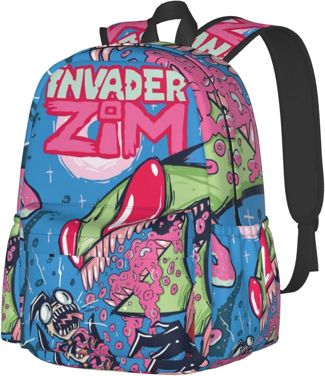 Backpacks Invader Zim Adjustable Laptop Backpack Double Shoulder Bag ...