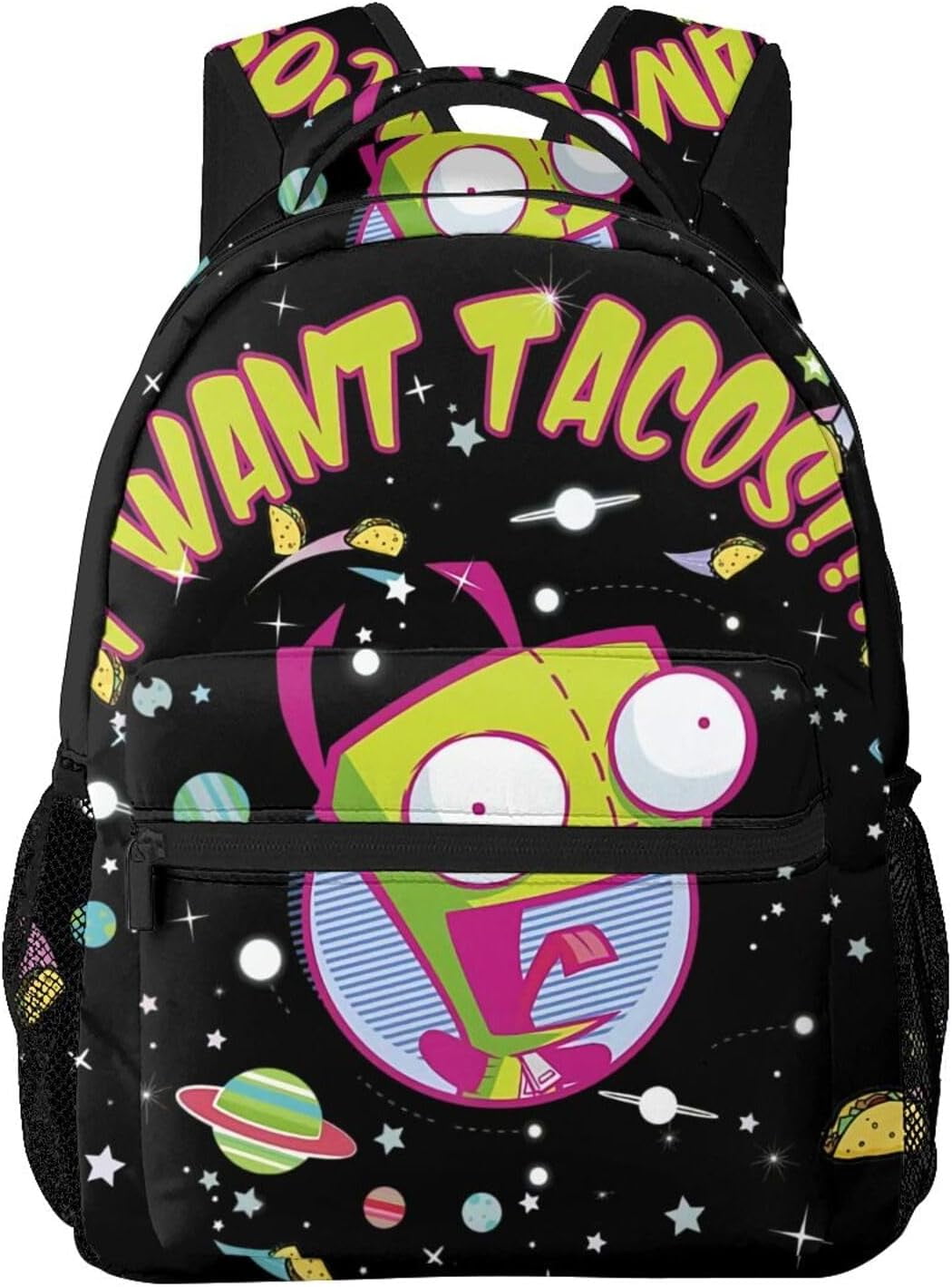 Backpacks Invader Zim Adjustable Laptop Backpack Double Shoulder Bag ...