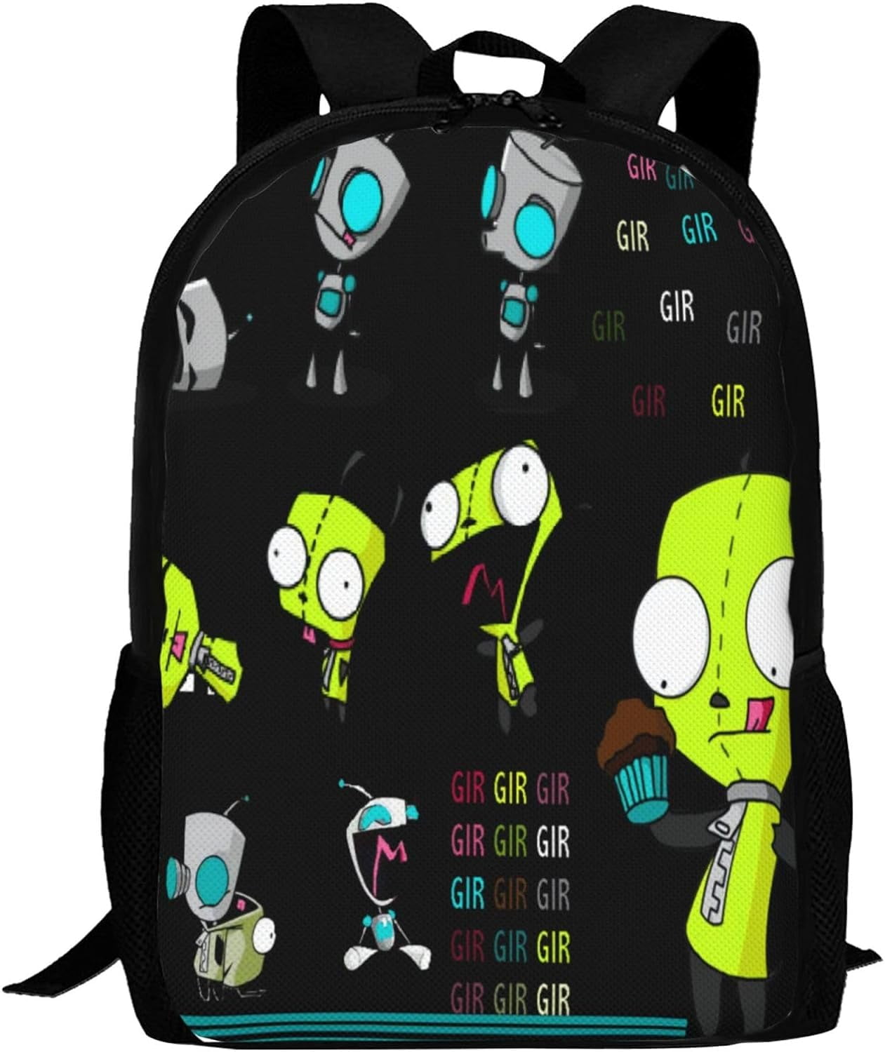 Backpacks Invader Zim Adjustable Laptop Backpack Double Shoulder Bag ...