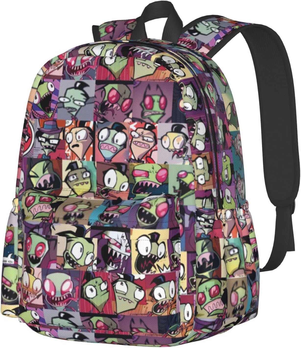 Backpacks Invader Zim Adjustable Laptop Backpack Double Shoulder Bag ...