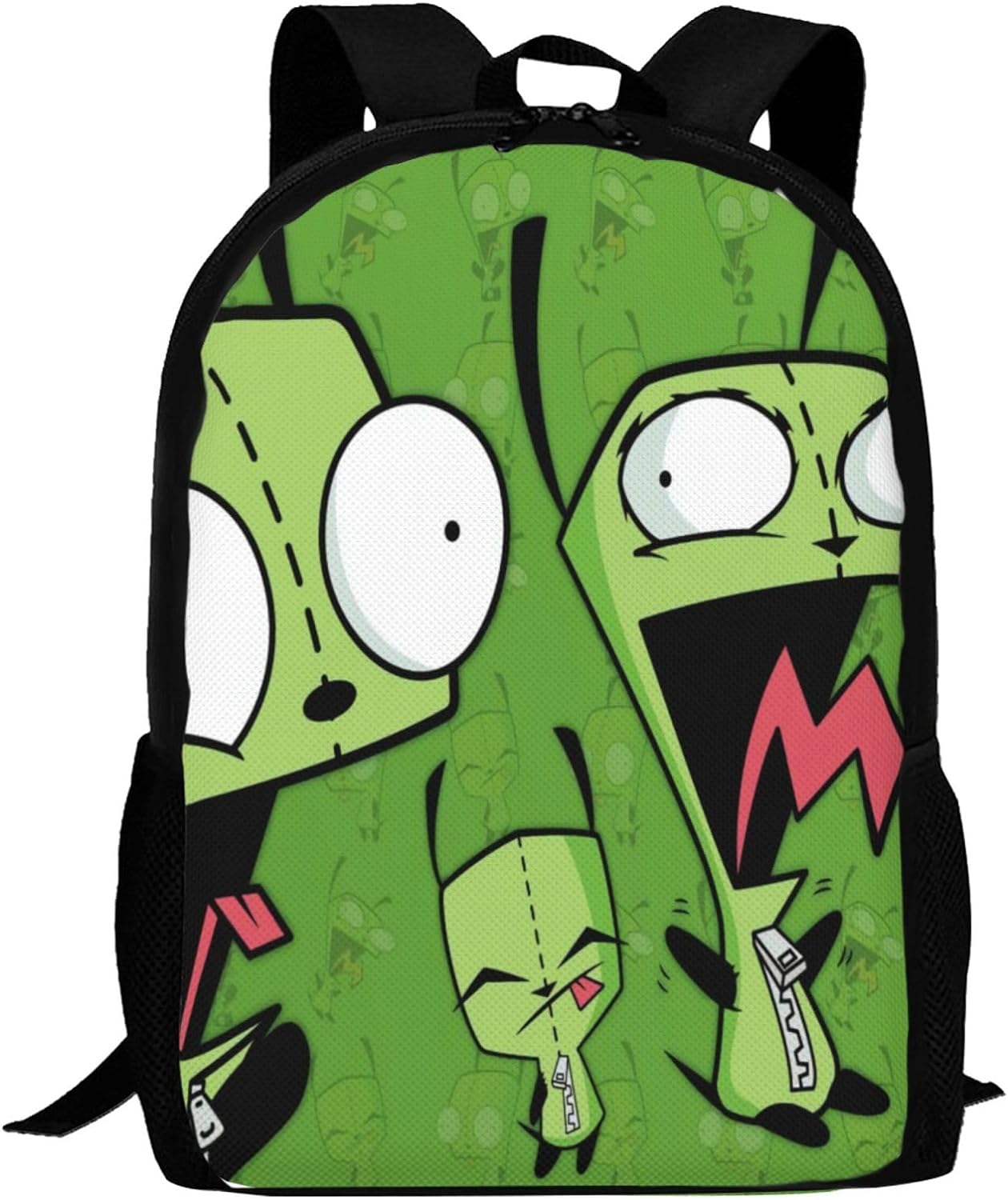 Backpacks Invader Zim Adjustable Laptop Backpack Double Shoulder Bag ...