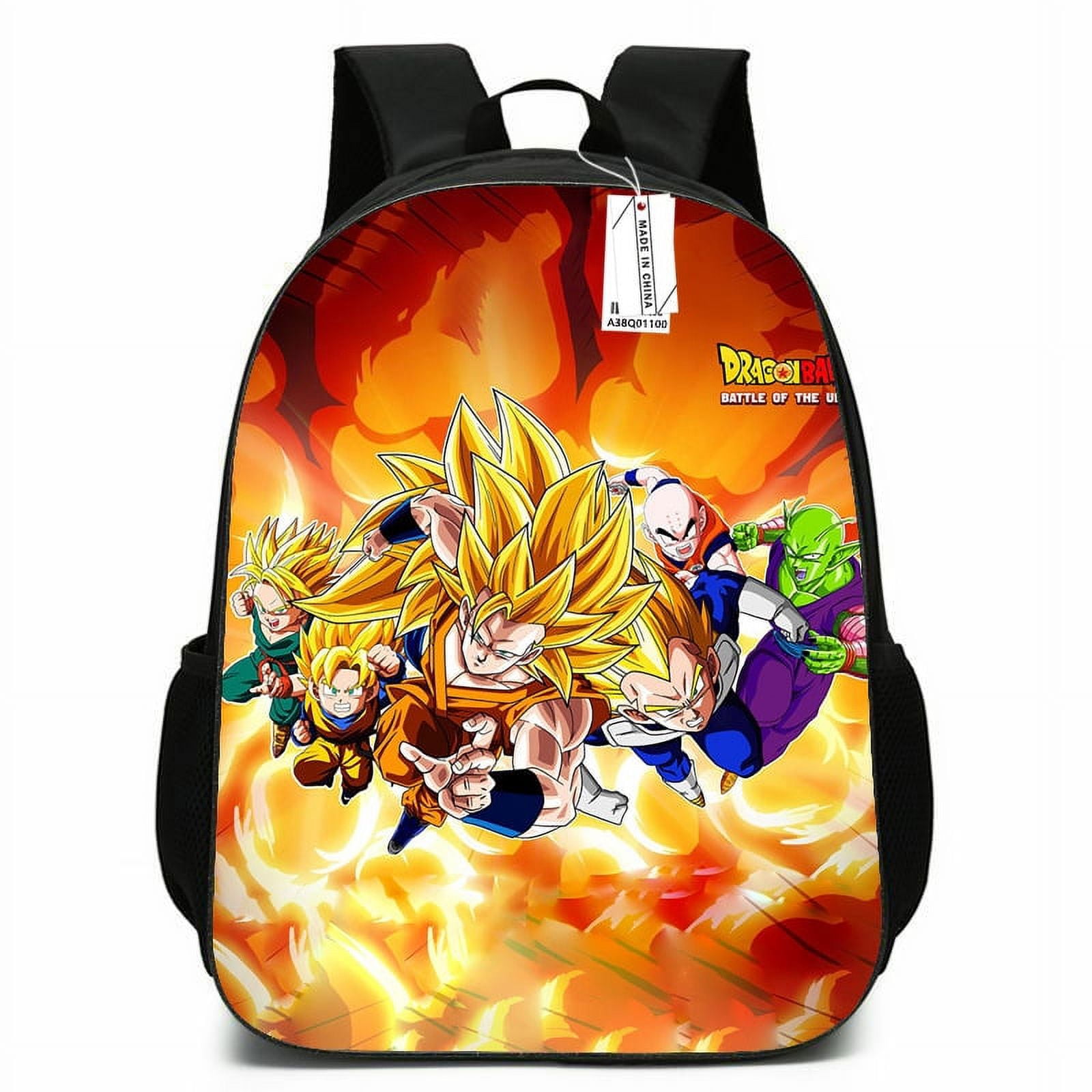 Backpacks Kids School Backpack Goku School Bag 3D Printed Cartoon ...