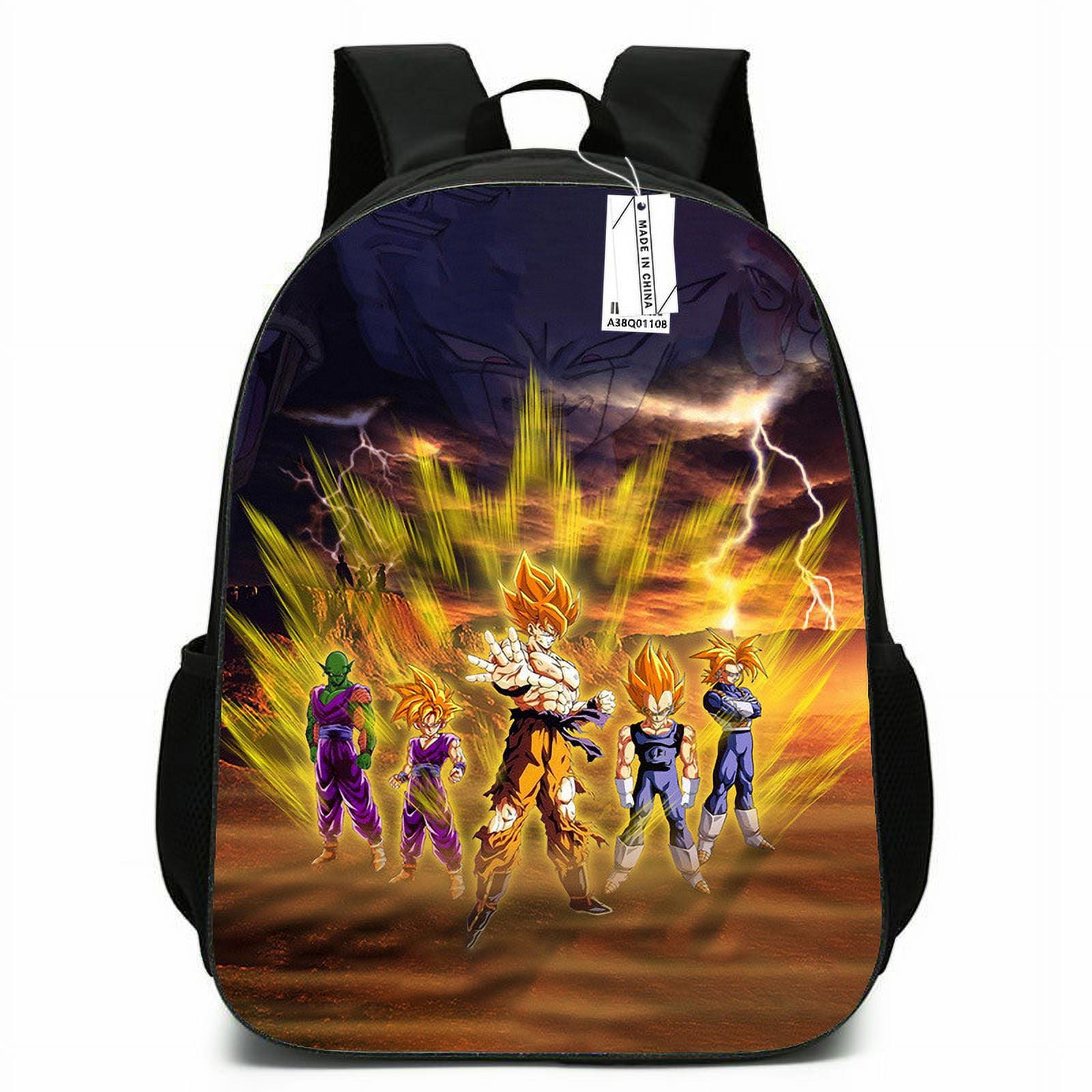 Backpacks Kids School Backpack Goku School Bag 3D Printed Cartoon ...