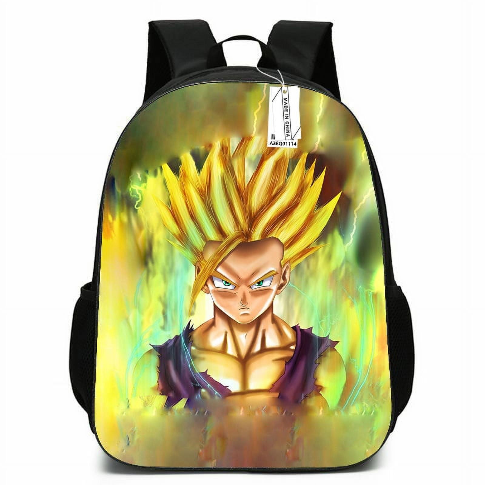 Backpacks Kids School Backpack Goku School Bag 3D Printed Cartoon ...