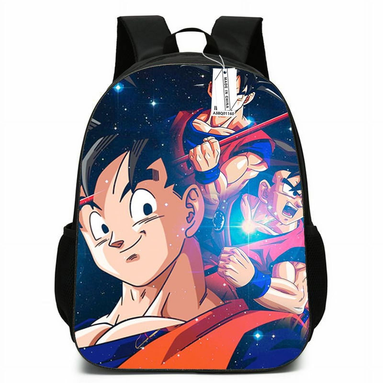 Backpacks Kids School Backpack Goku School Bag 3D Printed Cartoon ...