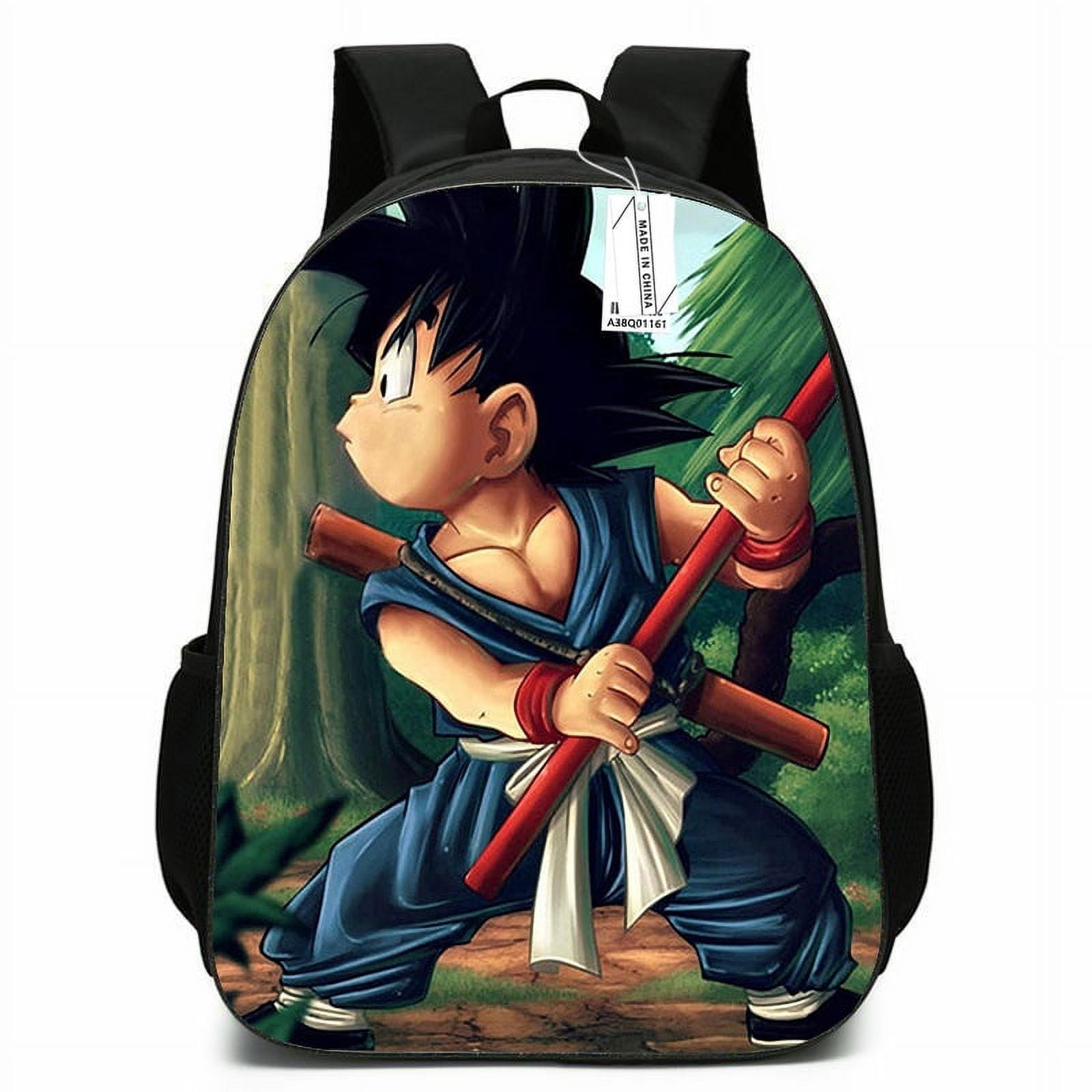 Backpacks Kids School Backpack Goku School Bag 3D Printed Cartoon ...