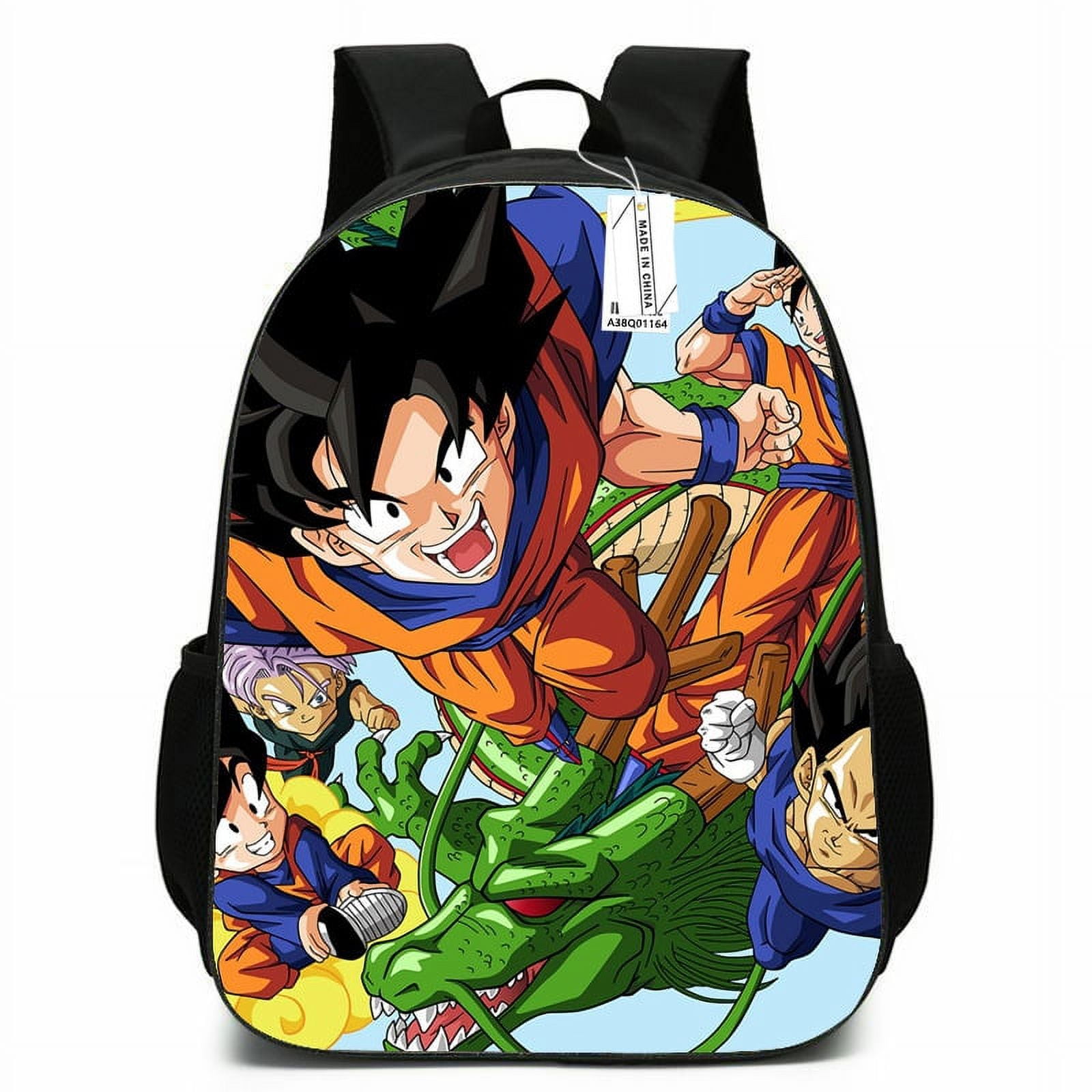 Backpacks Kids School Backpack Goku School Bag 3D Printed Cartoon ...