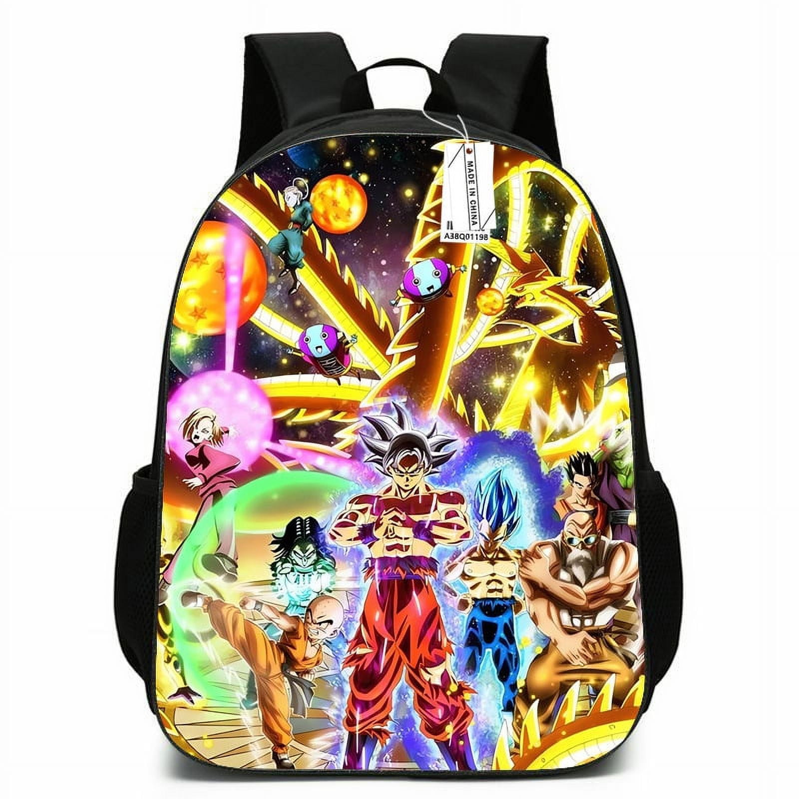 Backpacks Kids School Backpack Goku School Bag 3D Printed Cartoon ...