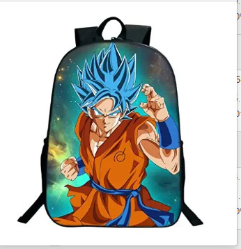 Backpacks Kids School Backpack Goku School Bag 3D Printed Cartoon ...