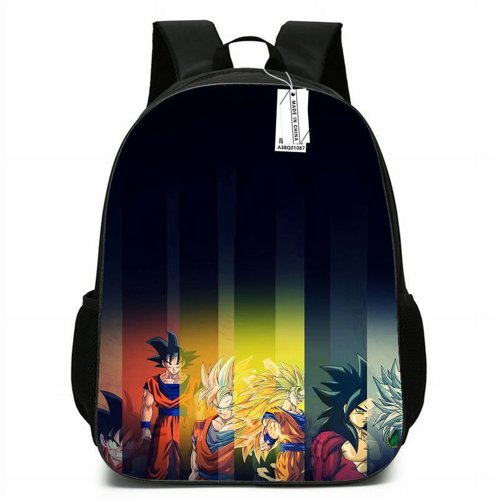 Backpacks Kids School Backpack Goku School Bag 3D Printed Cartoon ...