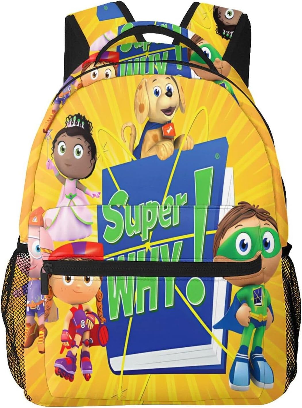 Backpacks Super Anime Why! Adjustable Laptop Backpack Double Shoulder ...