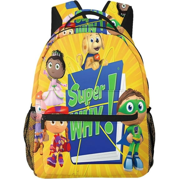 Backpacks Super Anime Why! Adjustable Laptop Backpack Double Shoulder ...