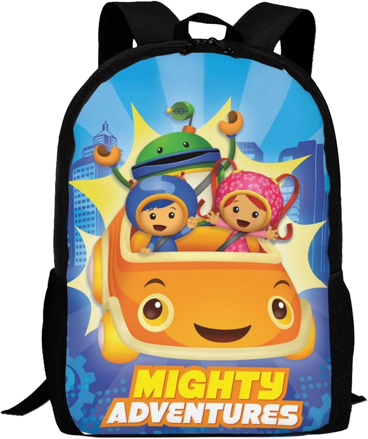 Backpacks Team Anime Umizoomi Adjustable Laptop Backpack Double ...