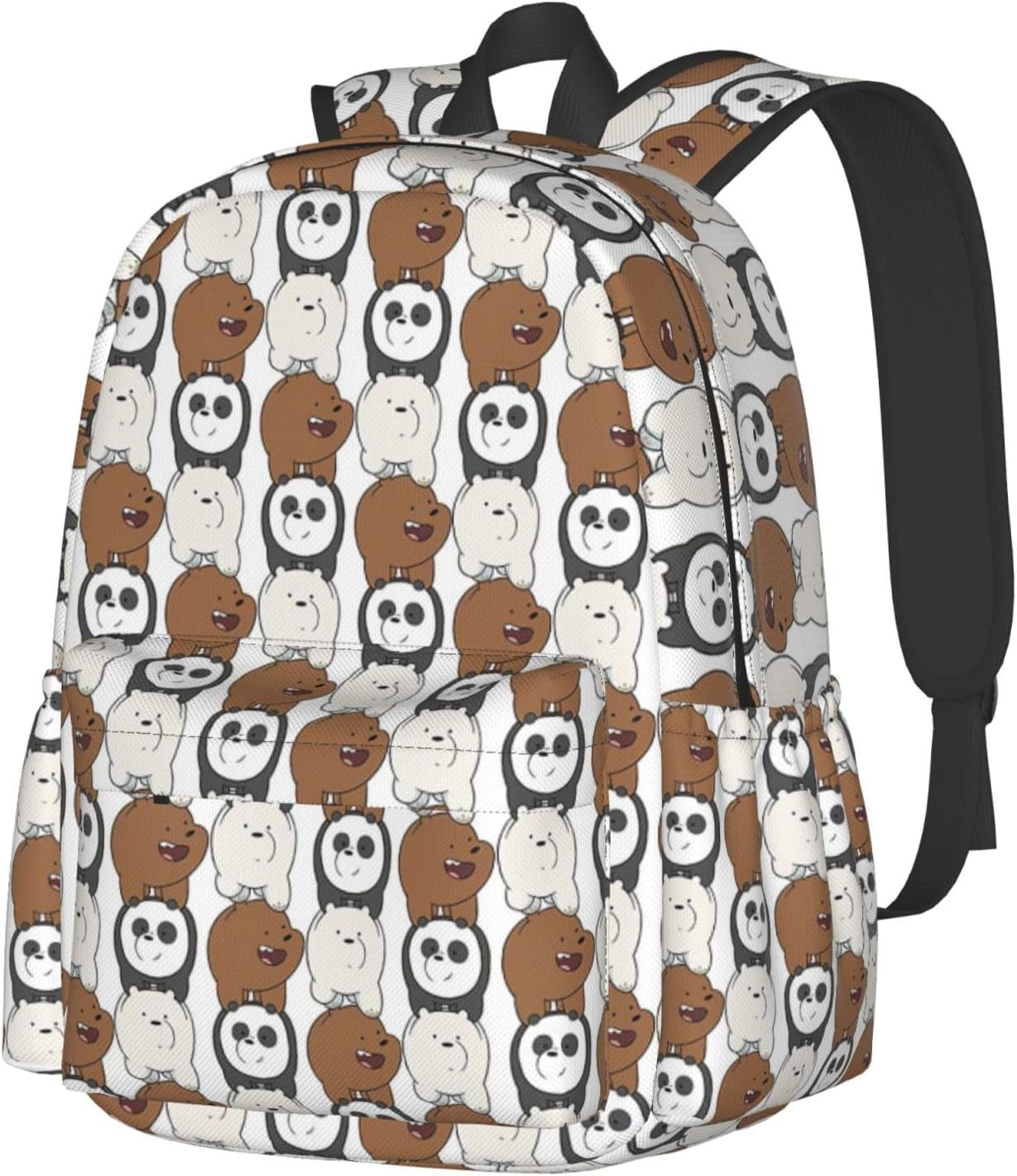 Backpacks We Bare Anime Bears Adjustable Laptop Backpack Daypack Double ...