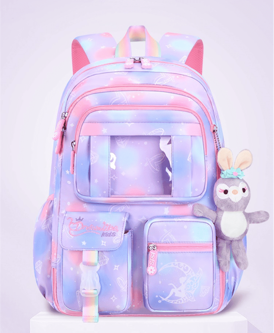 Backpacks for Girls with Charm,Schoolbags for Primary School Students ...