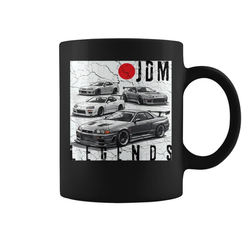 Backprint Distress Jdm Legends Race Cars Japanese Flag Coffee Mugs ...