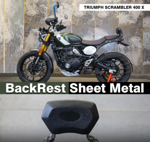 Backrest Sheet Metal for TRIUMPH SCRAMBLER 400 X - Walmart.com