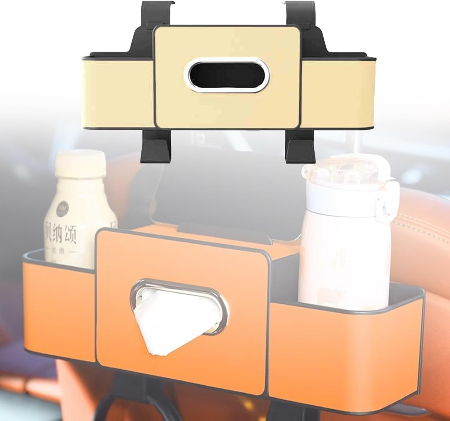 Backseat Car Organizer, Multifunctional Car Seat Back Storage Box, Car ...