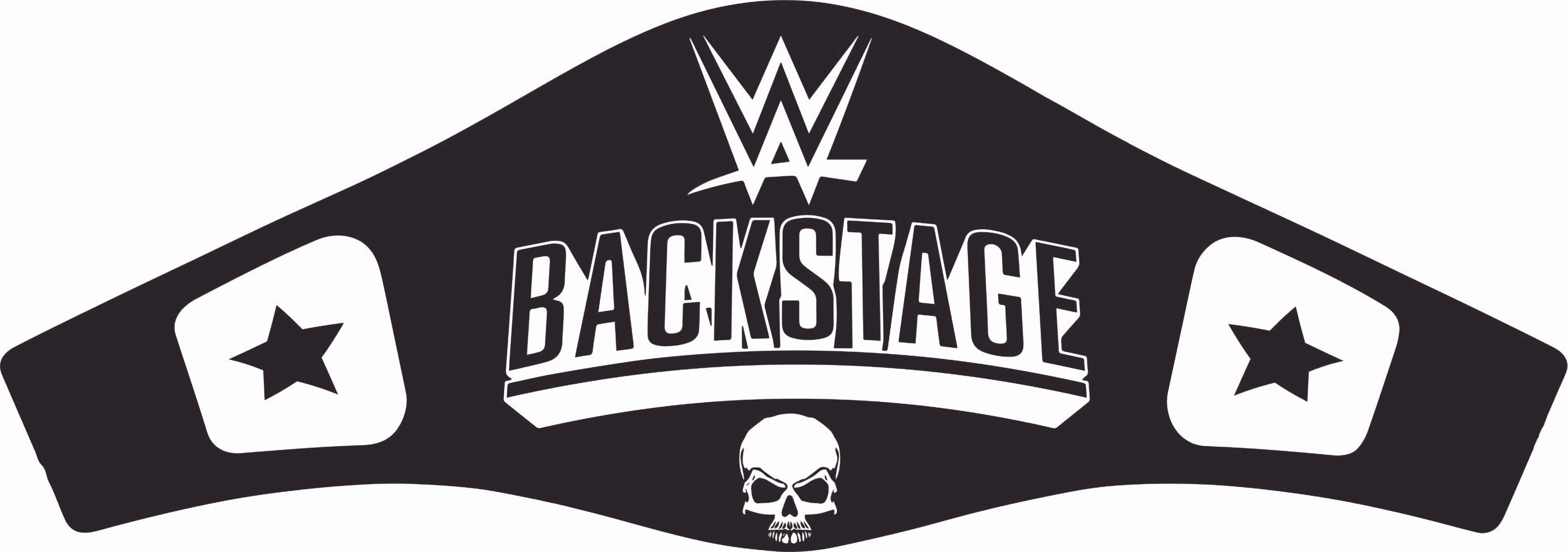 Backstage Wrestling Logo Athlete Entertainment Gym Fitness Workout ...