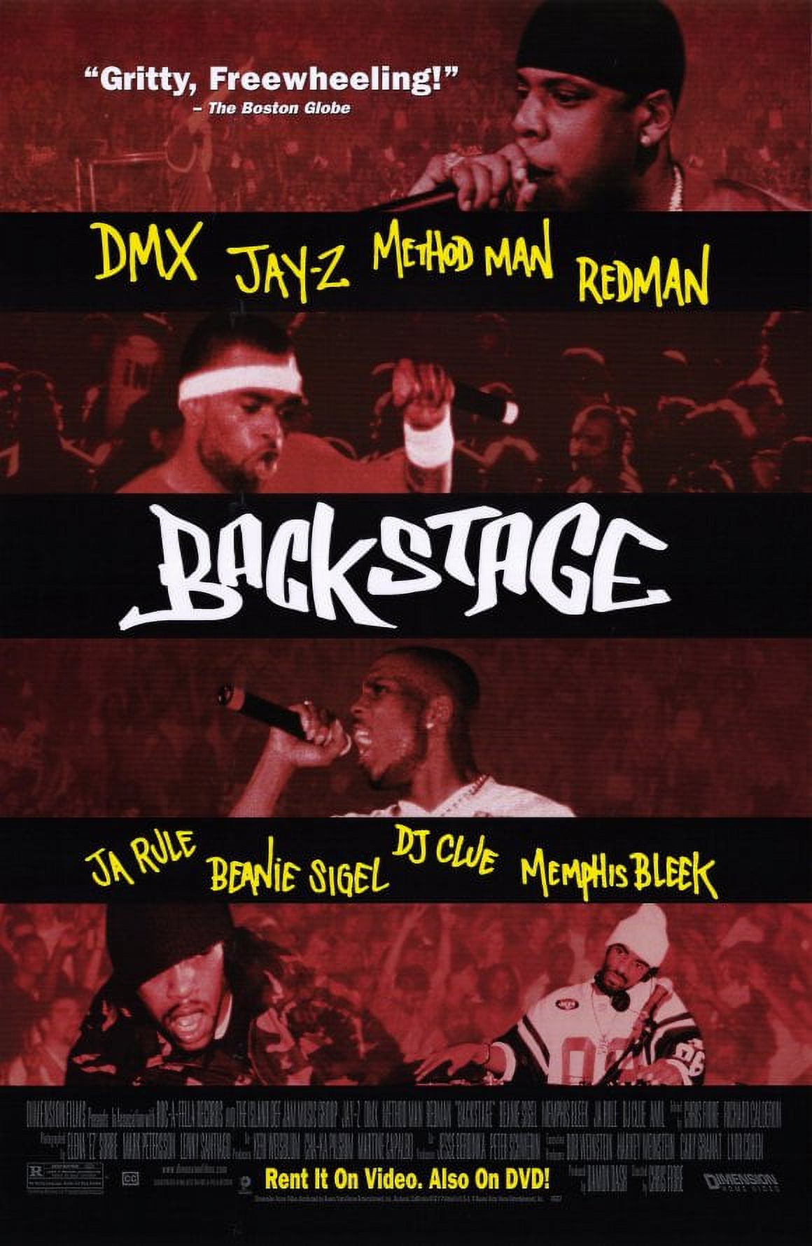 Backstage - movie POSTER (Style B) (11" x 17") (2000) - Walmart.com