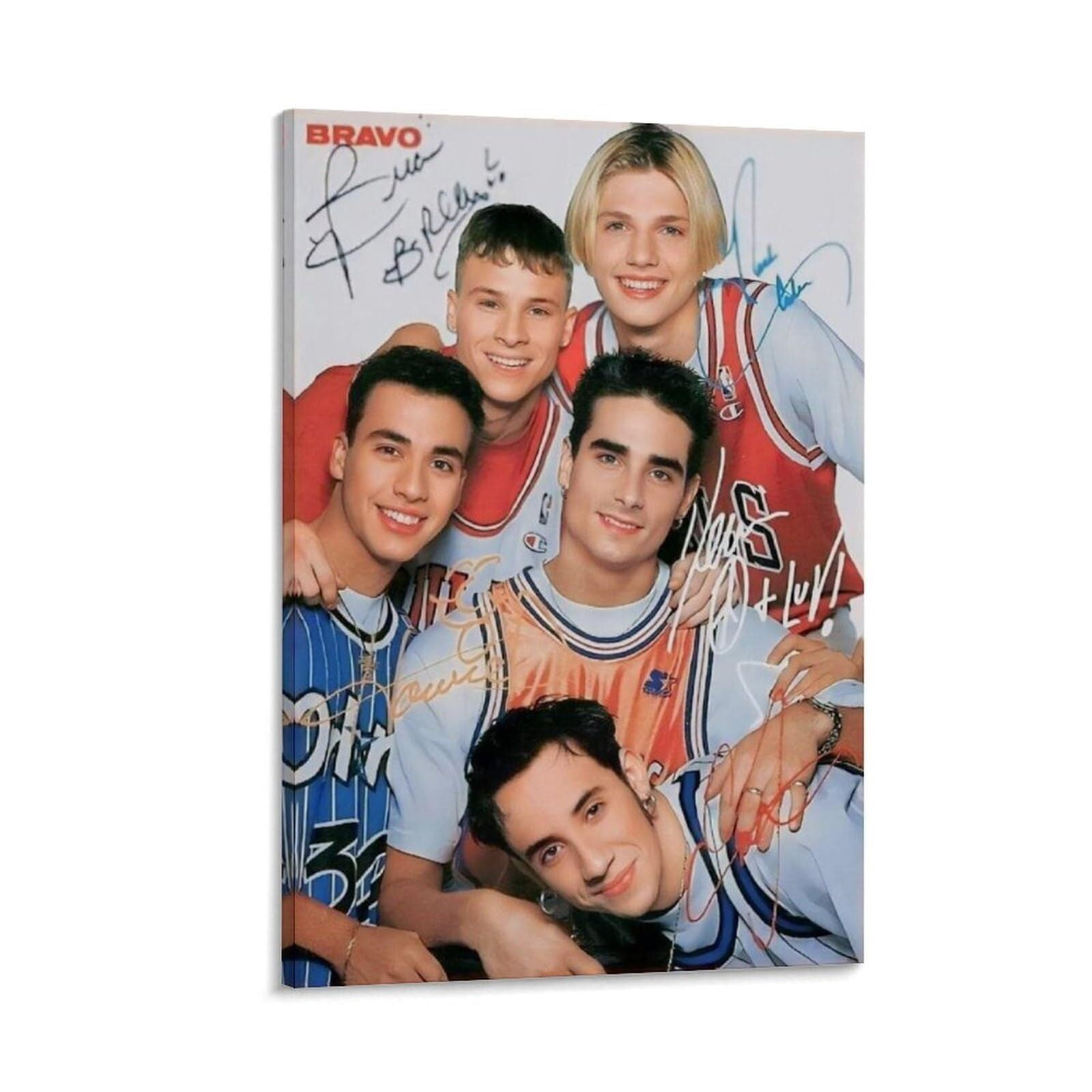 Backstreet Boys (19) Canvas Poster Wall Art Decor Print Picture ...