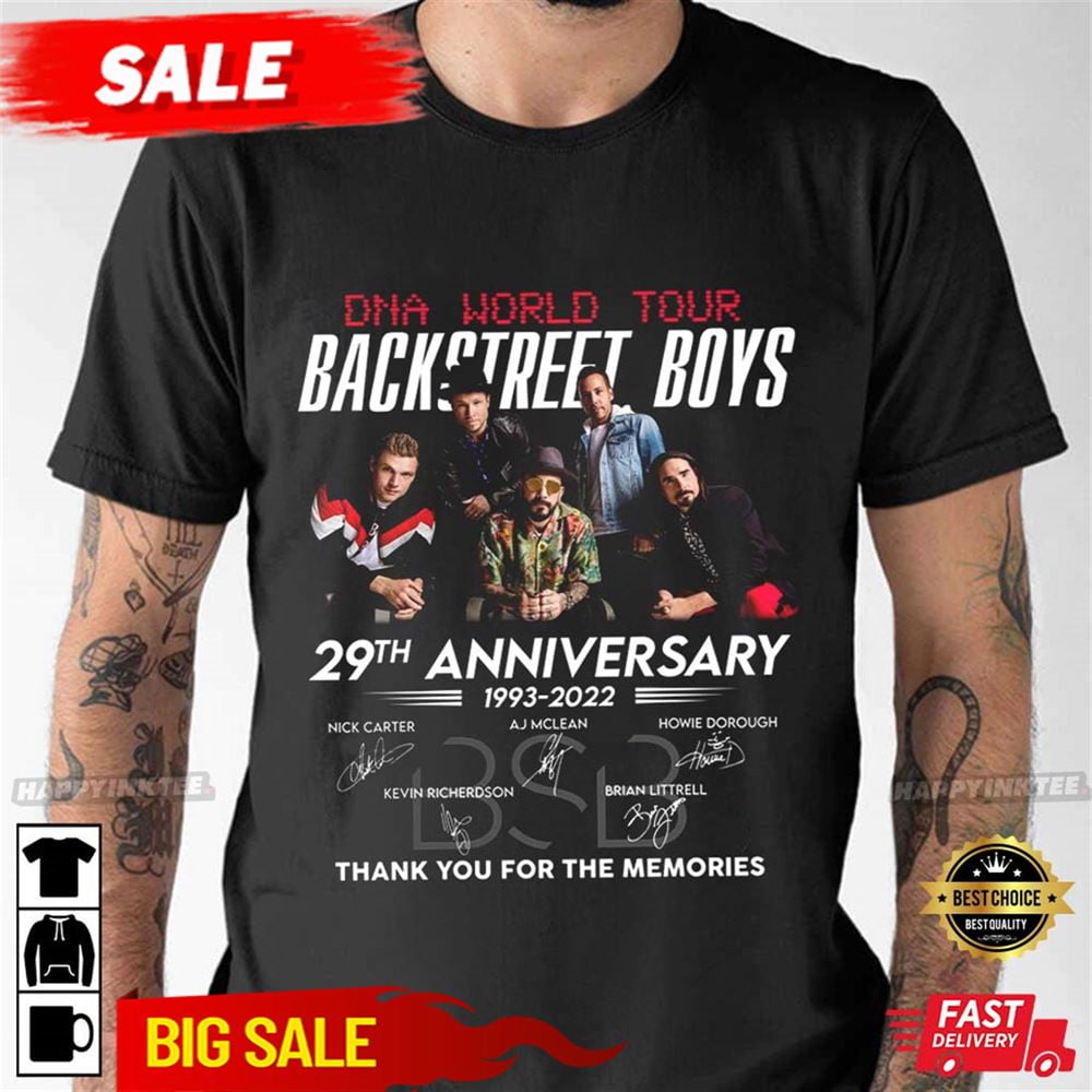 Backstreet Boys Dna World Tour T-shirt - Walmart.com