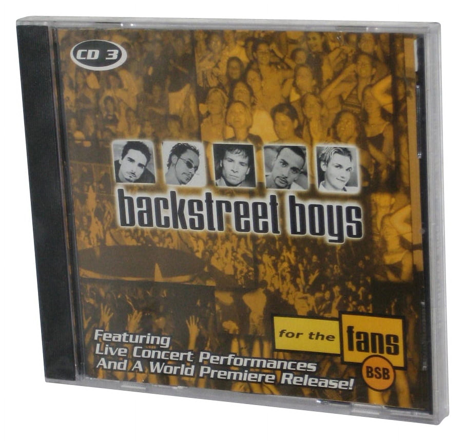 Backstreet Boys For The Fans CD3 (1997) Audio Music CD - Walmart.com