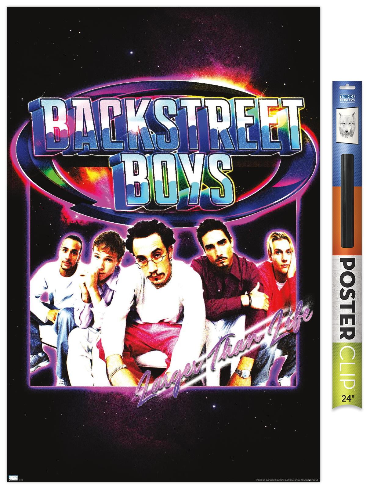 Backstreet Boys - Larger Than Life Wall Poster, 22.375" x 34" - Walmart.com