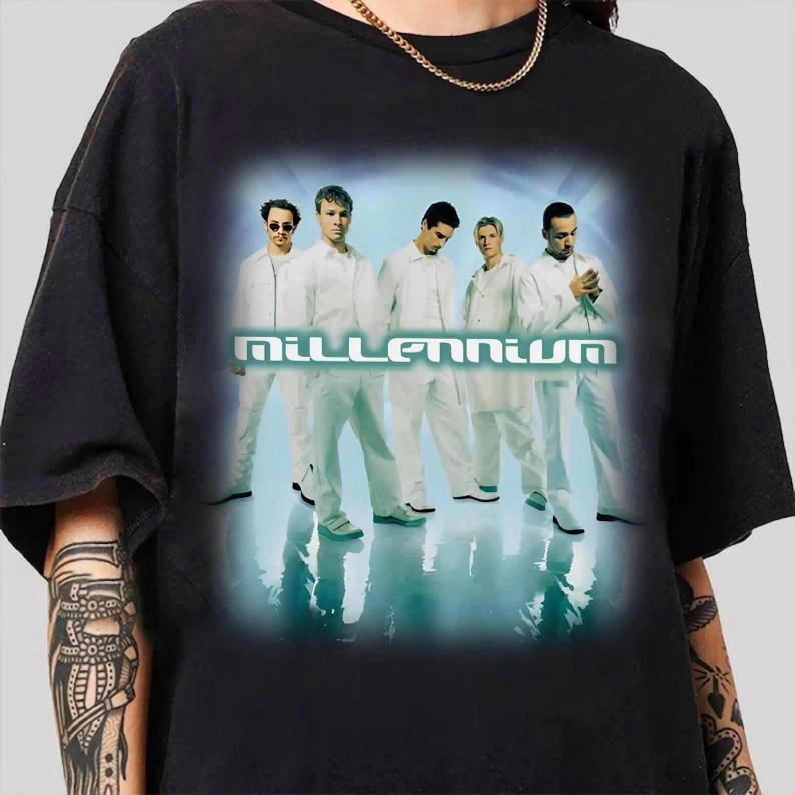Backstreet Boys Millennium Logo Shirt, 90s Boy Band Tee, Vintage Shirt ...