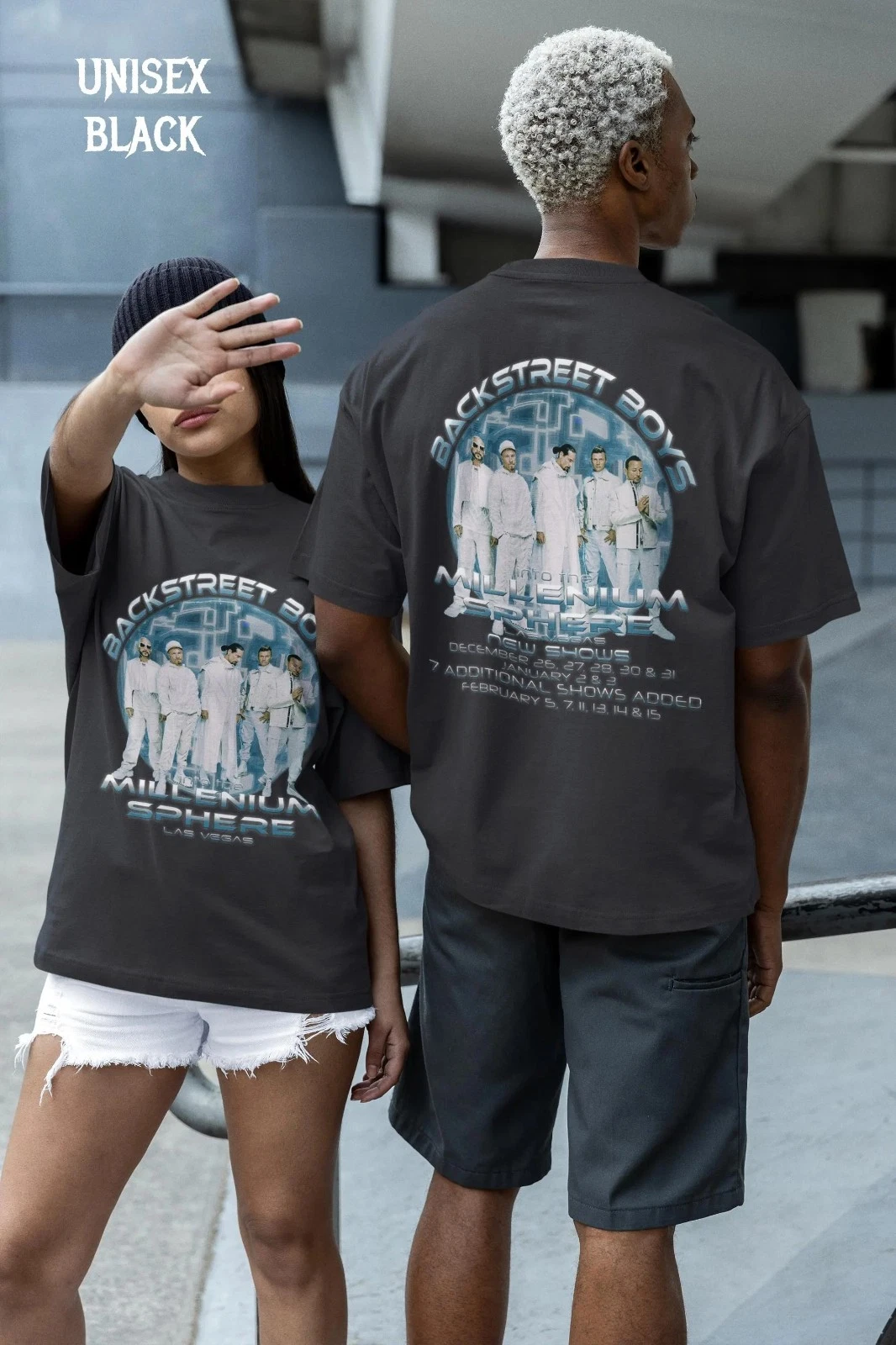Backstreet Boys Millennium Sphere Las Vegas Show Unisex T-Shirt ...