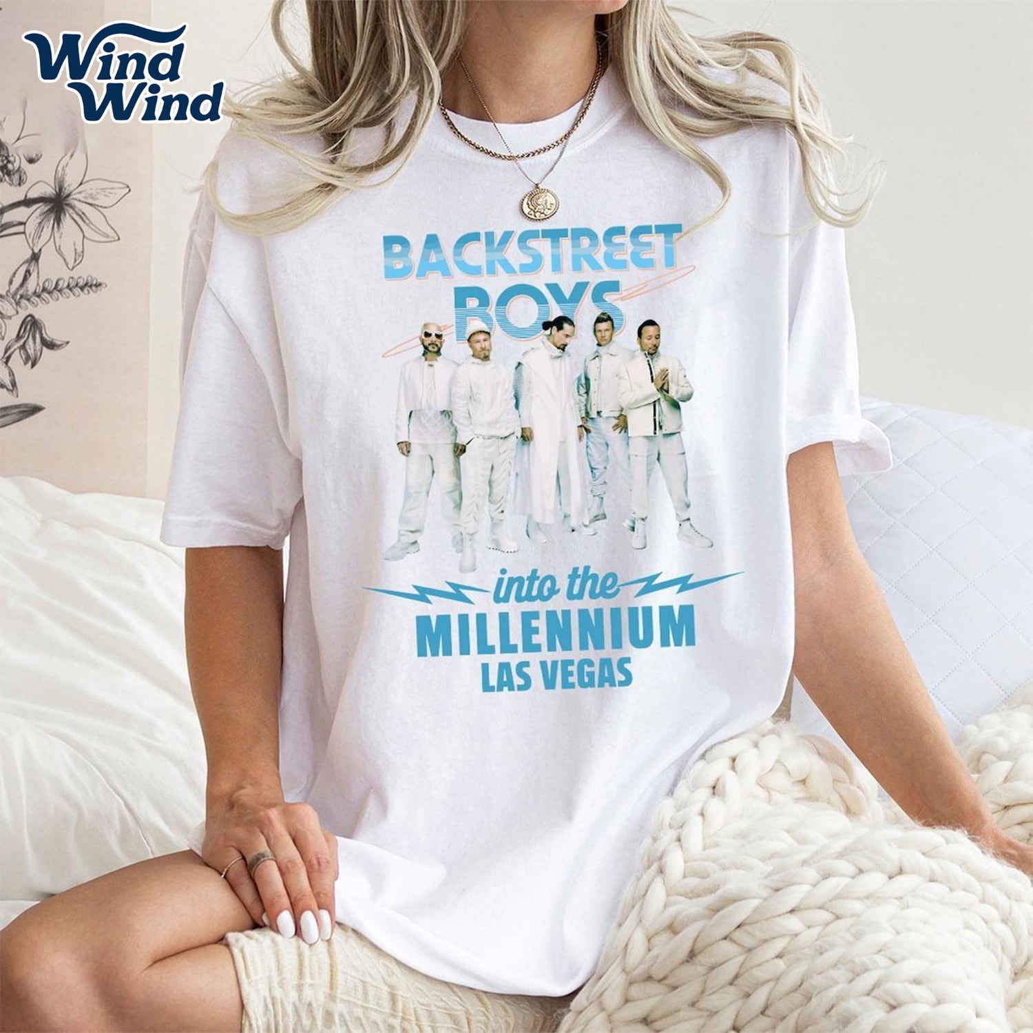 Backstreet Boys T-Shirt - Intro the Millennium, Multiple Colors, Sizes ...