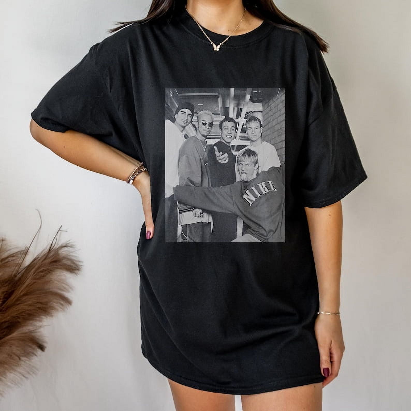 Backstreet Boys Vintage Photo Adult T-Shirt, BSB Tee, Band Shirt, Nick ...